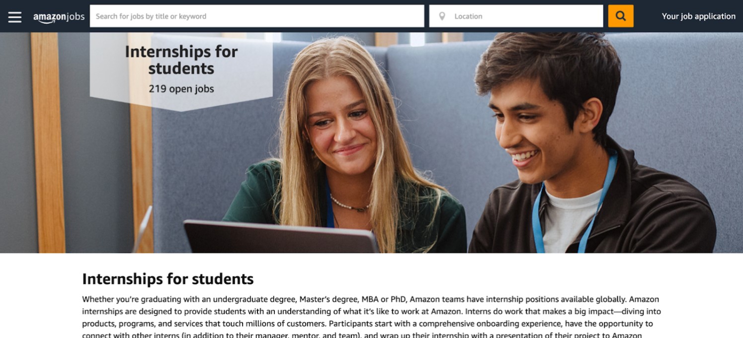 Best Companies Offering Web Development Internships for Students ...